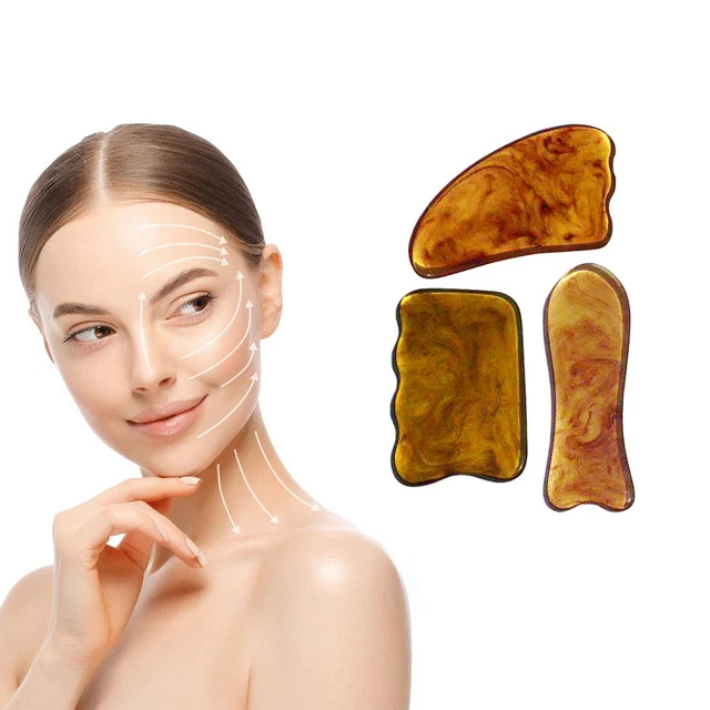 GUA SHA FACIAL Tool Natural Resin Guasha Board For SPA Acupuncture ... GUA SHA FACIAL Tool Natural Resin Guasha Board For SPA Acupuncture ...