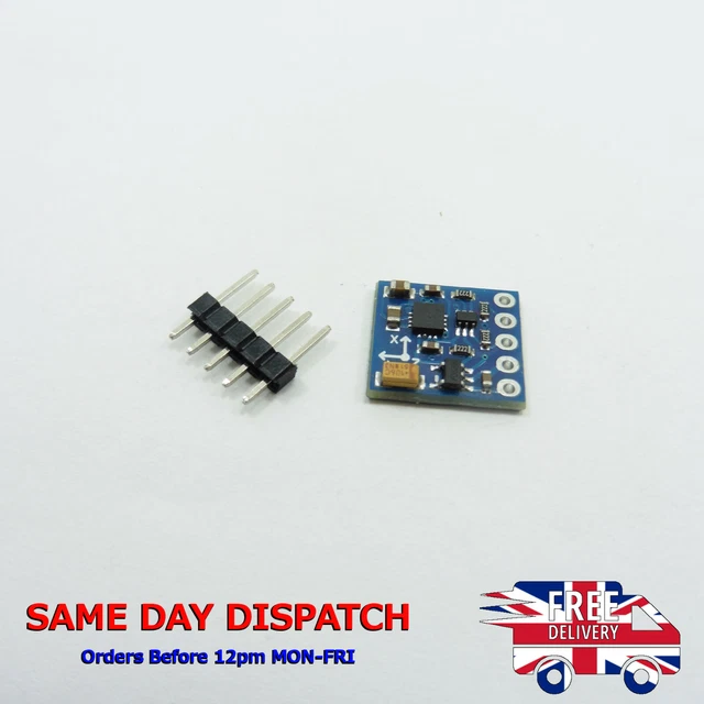 MAGNETOMETER HMC5883L MODULE GY-271 Digital Compass Three-Axis Arduino ...