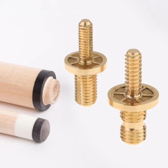 POOL CUE JOINT Screw Pool Cue Attachment Billiard Cue Tip Screws ...