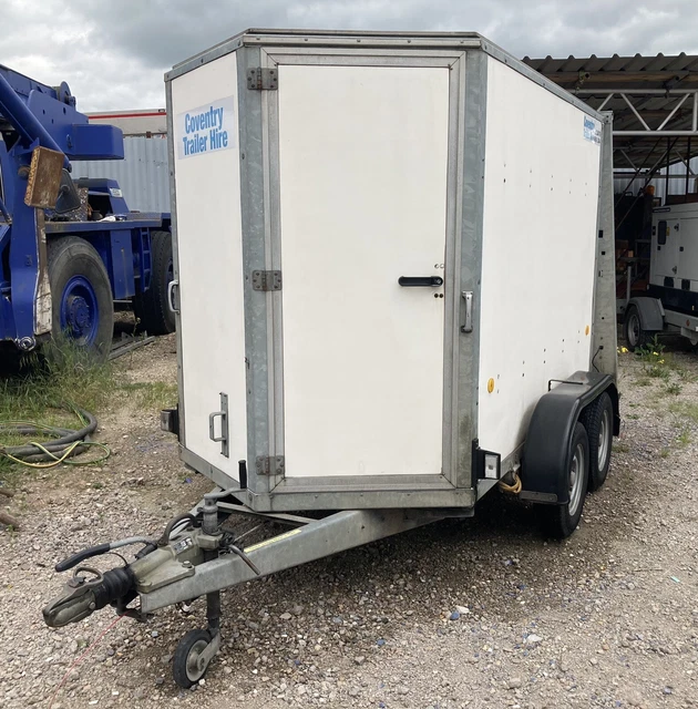 IFOR WILLIAMS 8FT Box Van Trailer BV85 6' H/R **Ex-Hire** 2700KG Mobile ...