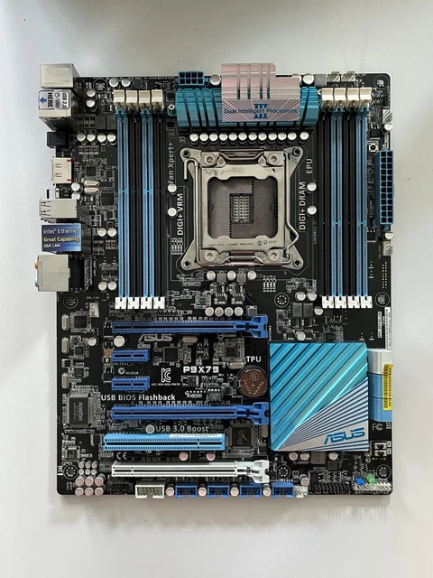 ASUS P9X79 WS Motherboard Intel X79 Socket LGA 2011 DDR3 inc I/O Bezel ...