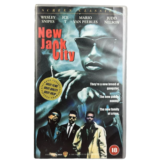 NEW JACK CITY Video VHS Action Film Movie Cert 18 1991 £9.99 - PicClick UK