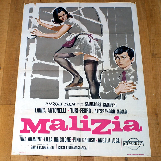 MANIFESTO MALIZIA LAURA antonelli salvatore samperi ferro momo M361 EUR 34,99 - PicClick IT