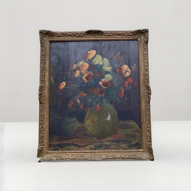 OCTAVE GUILLONNET (1872-1967) Tableau Ancien signé Huile sur toile HST EUR 950,00 - PicClick FR