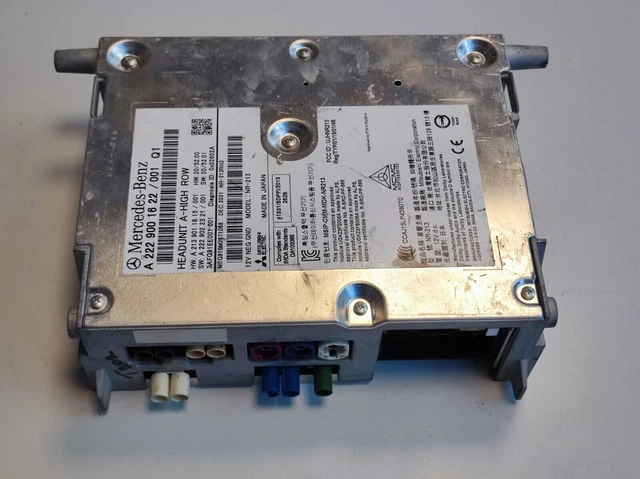 ORIGINAL MERCEDES-BENZ S-CLASS W222 Headunit a-High Ece Control Unit ...