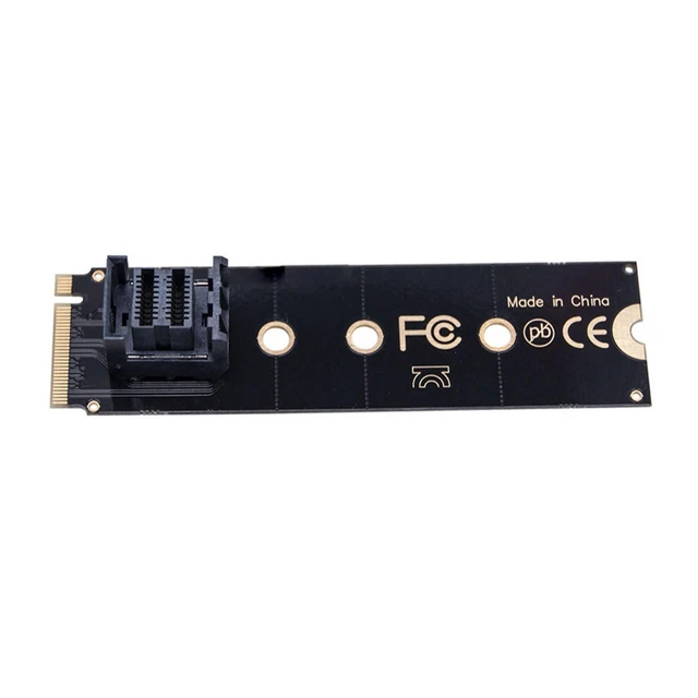 PCIE NVME M.2 SSD to SFF-8643 U.2 Adapter Card Support 2242 2260 2280 ...