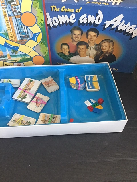 **HOME AND AWAY**BOARD Game - MB Games-Australian TV Series Vintage 100 ...