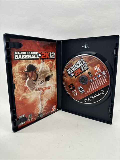 MAJOR LEAGUE BASEBALL 2K12, Sony Playstation 2 PS2 Complet W Manuel CIB ...