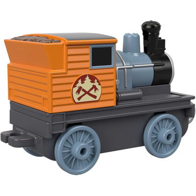 THOMAS & FRIENDS Bash Trackmaster Push Along Bash Metal Train Engine ...