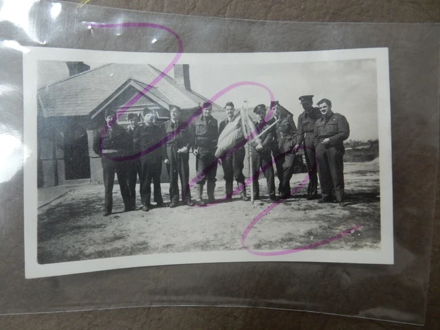 245 SQUADRON AIRCREW PORTRAIT Middle Wallop nc James E. Barton KIA ...