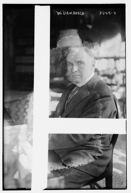 CONDUCTOR AND COMPOSER Walter Johannes Damrosch 1862 1950 c1900 Old ...