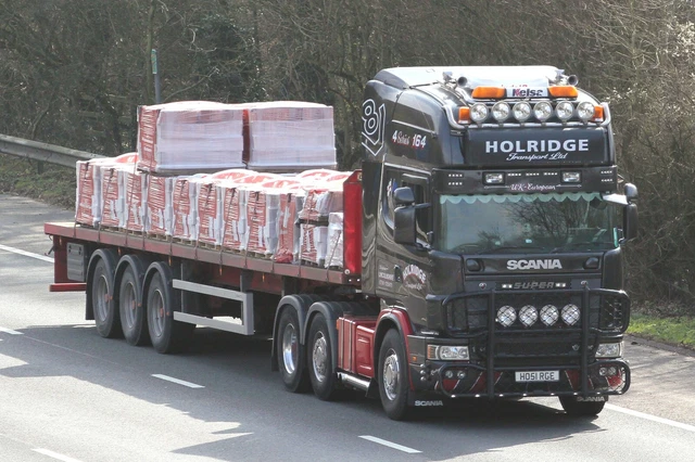 TRUCK PHOTO 6 x 4 - Scania - Holridge Transport Ltd - HO51 RGE £0.99 ...