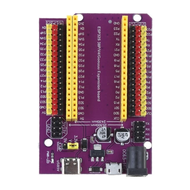 UPGRADED ESP32 38P Development ESP32-DevKitC-32 ESP-WROOM-32 Expansion Board $8.19 - PicClick AU