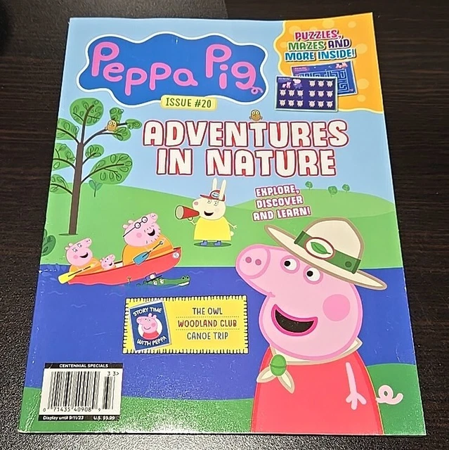 PEPPA PIG MAGAZINE Issue #20 Adventures In Nature £6.74 - PicClick UK
