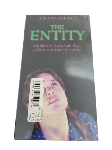 THE ENTITY VHS Original CBS FOX Release Horror Haunting Classic Barbara ...