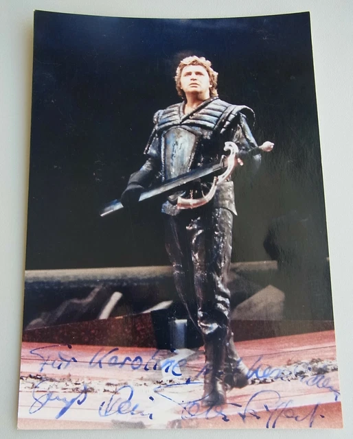 OPERA SINGER PETER Seiffert (1954): Photo With Autograph,Autographed ...