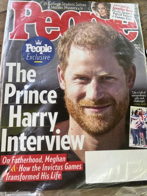 PEOPLE MAGAZINE MAY 2 2022 EXCLUSIVE The Prince Harry Interview BNIP £7 ...
