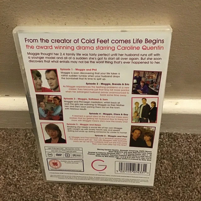LIFE BEGINS DVD - New - Complete Series 1 - Caroline Quentin - ITV £1.90 - PicClick UK