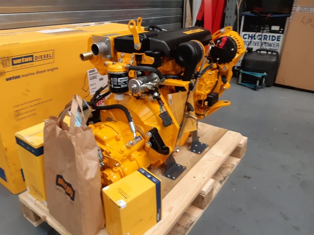 VETUS M4.45 NEW Marine Diesel Engine with gearbox £8,500.00 - PicClick UK