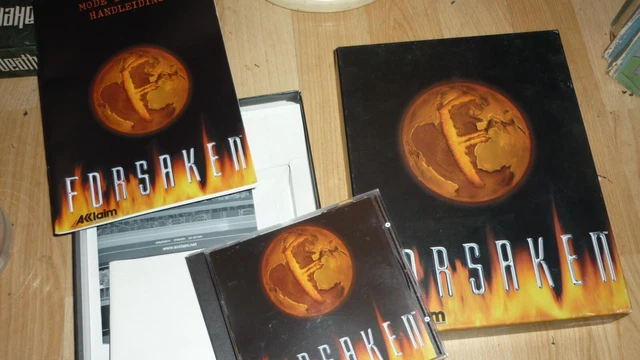 ANCIEN COFFRET BOITE jeu pc cd rom forsaken aklaim EUR 10,00 - PicClick FR