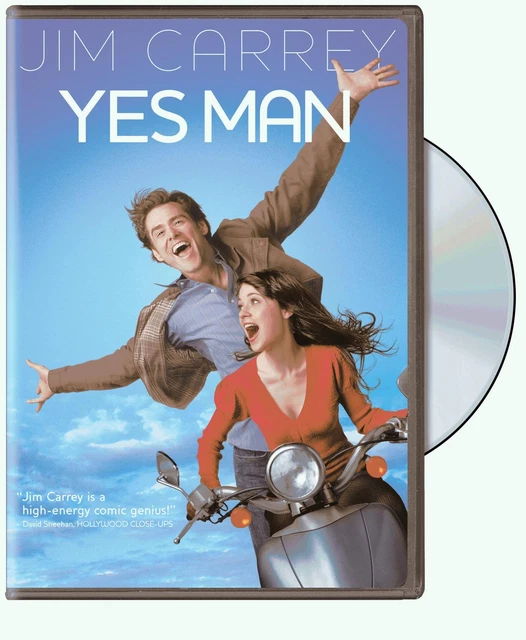 YES MAN (SINGLE-DISC Edition) (DVD) Jim Carrey Bradley Cooper Zooey ...