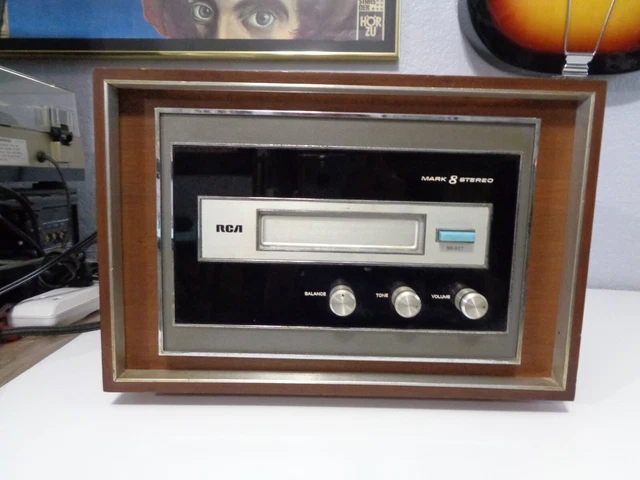 VINTAGE RCA MARK 8 Stereo 8 Track Player - Model YZD / Plays Fast £42. ...