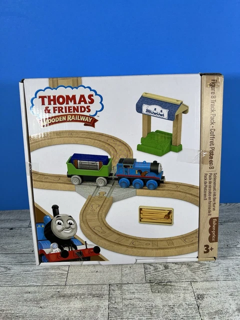 FISHER-PRICE THOMAS & Friends Wooden Railway Figure 8 Track Pack, HGD12 ...
