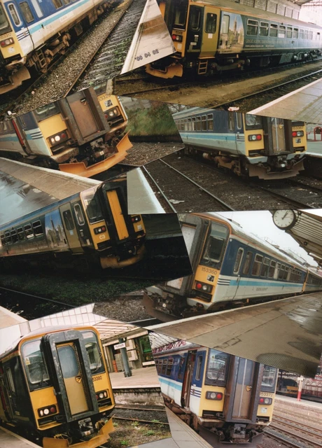 CLASS 153 Sprinter DMU British Rail x 40Train Railway Colour Photos 6 ...