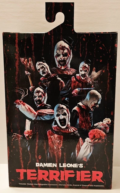 TERRIFIER ULTIMATE 7& Art The Clown Blood Soaked Wal-Mart Exclusive ...