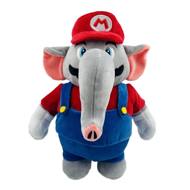 SUPER MARIO BROS Wonder Plush Toys Elephant Mario Stuffed Doll Xmas ...