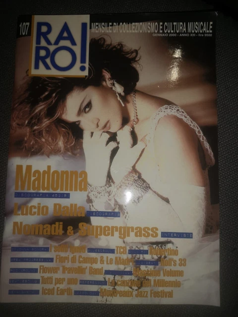 RIVISTA MUSICA RARO! Gennaio 2000. Madonna. Cover Madonna. Rara EUR 6 ...