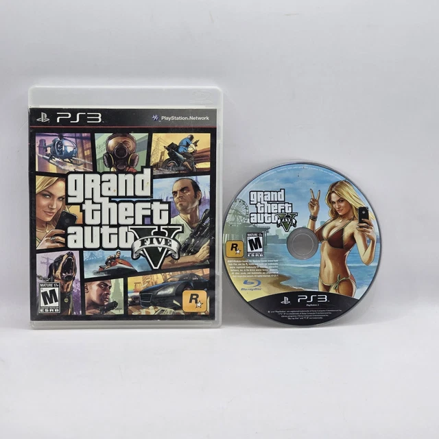 GRAND THEFT AUTO V GTA 5 Sony PlayStation 3 (PS3) 2013 EUR 8,82 ...