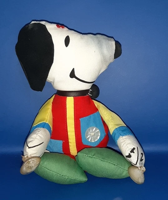 SNOOPY PELUCHE PEANUTS 30cm Charlie Brown Pupazzo Plush vintage old toy ...