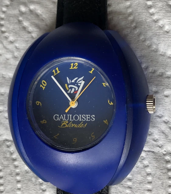 GAULOISES BLONDES MONTRE Homme / Femme - Publicitaire Vintage ...