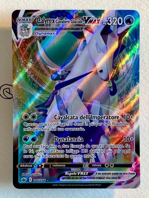 POKEMON CALYREX VMAX 046/198 Full Art Ultra Rara Ita EUR 6,10 - PicClick IT