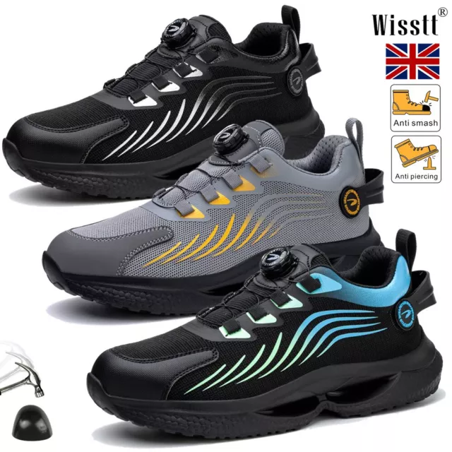 MENS SAFETY TRAINERS Work Shoes Steel Toe Cap Boots Womens Lightweight ... MENS SAFETY TRAINERS Work Shoes Steel Toe Cap Boots Womens Lightweight ...