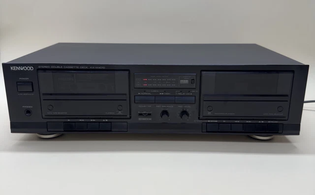 DOUBLE PLATINE LECTEUR K7 Deck Vintage Kenwood Kx-W4010 Courroies Neuves Belts EUR 59,00 ...