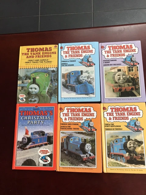 THOMAS THE TANK Engine and Friends Vintage Ladybird Books x 6 hardcover ...