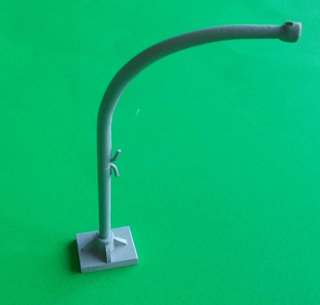 TORPEDO AND DINGHY Loading Davit (on stand) 1/24th Scale. Model Boat ...