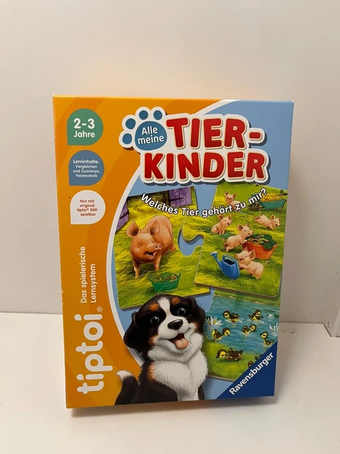 TIPTOI® ALLE MEINE Tierkinder Welches Tier gehört zu mir? Sehr guter ...