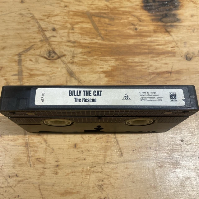 BILLY THE CAT: The Rescue - Vintage 1998 ABC For Kids - VHS Video Tape ...