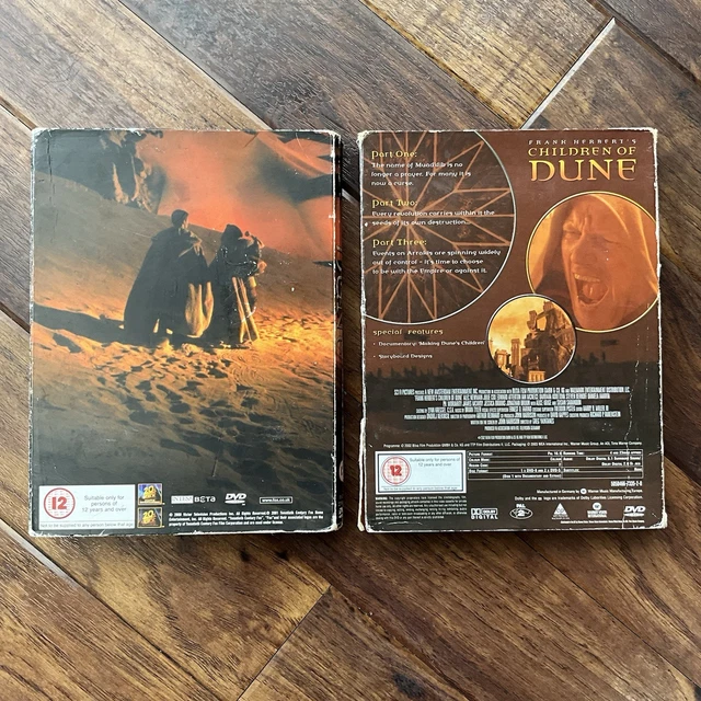 FRANK HERBERT'S DUNE Mini Series & Children of Dune DVD Box Sets 2001/3 ...