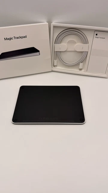 APPLE MAGIC TRACKPAD – Black – USB-C – Original Box & Cable $104.02 ...