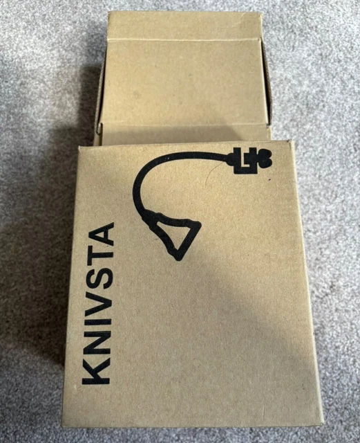 IKEA KNIVSTA CLAMP Spotlight Home Office Light Furniture Black / Bronze ...