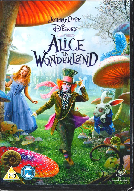 DISNEY'S ALICE IN Wonderland (Live Action) - Kids DVD - PG - FAST POST ...