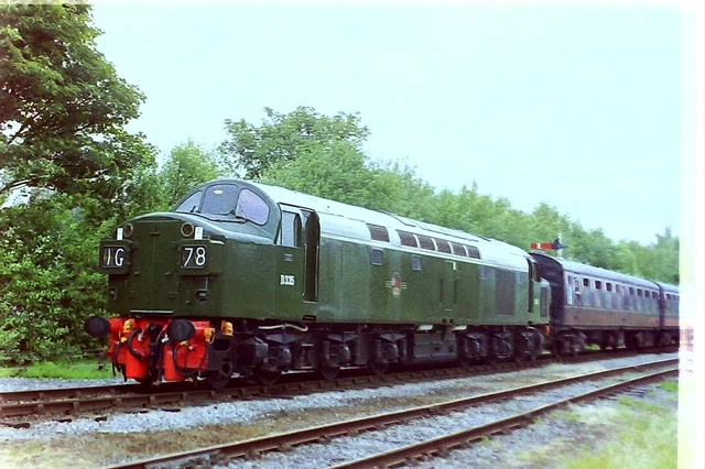 35MM RAILWAY COLOUR Negative Class 40 D335 at Highley SVR £1.95 ...
