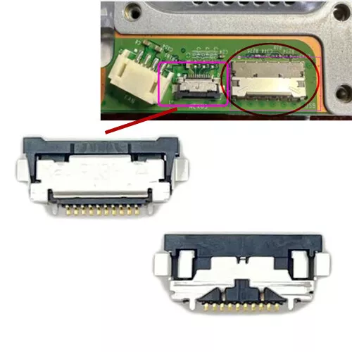 Power Eject Button Flex Cable Connector Repair Part For Xbox Series X