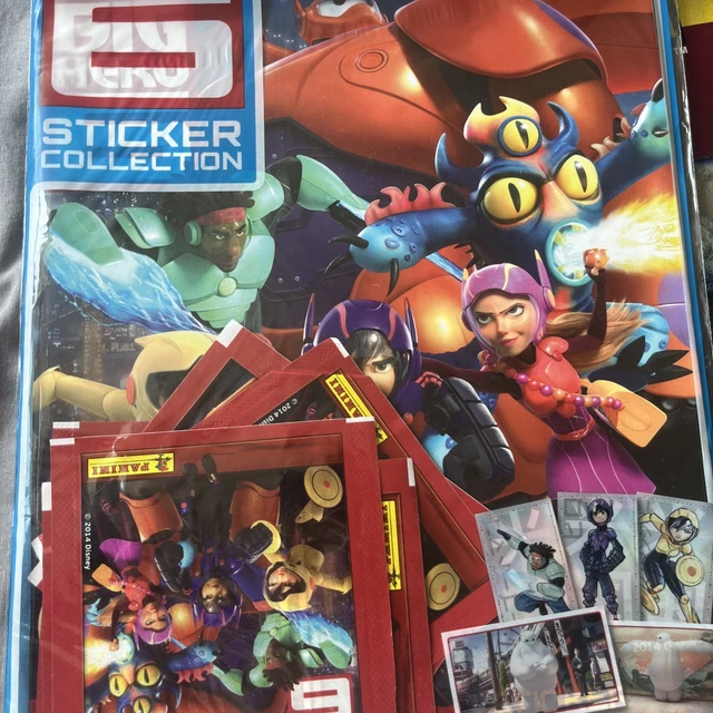 PANINI BIG HERO 6 Sticker Collection Starter Pack - NEW SEALED UK £6.49 ...