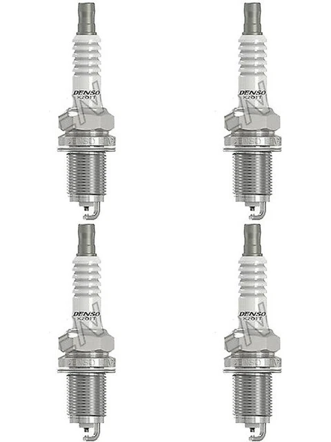 4 X DENSO HP Nickel Twin Tip TT Spark Plugs K20TT fits Audi A6 3.0 C6 ...