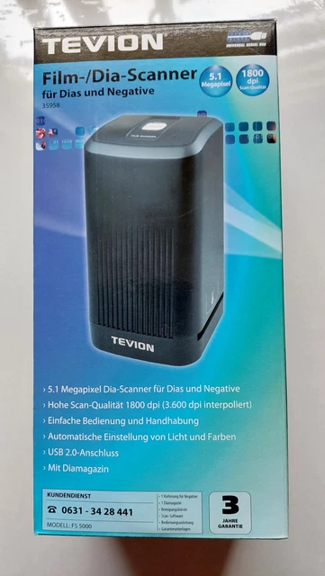 TEVION FILM-/DIA-SCANNER FS 5000 EUR 9,00 - PicClick DE